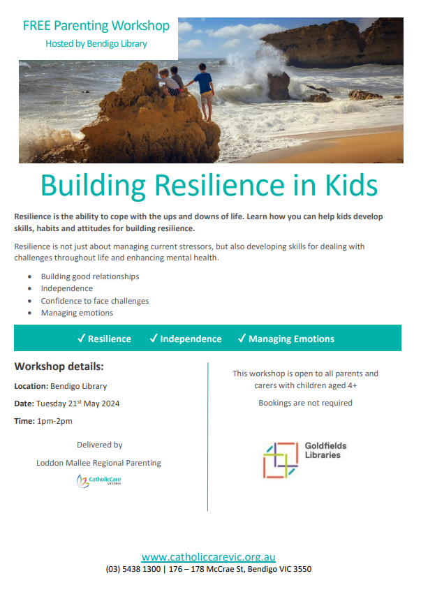 Building Resilience in Kids | Connect Greater Bendigo