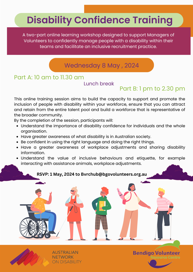 Disability Confidence Training | Connect Greater Bendigo