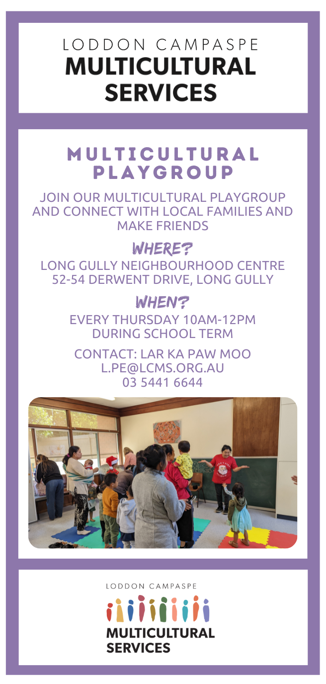 Multicultural Playgroup | Connect Greater Bendigo