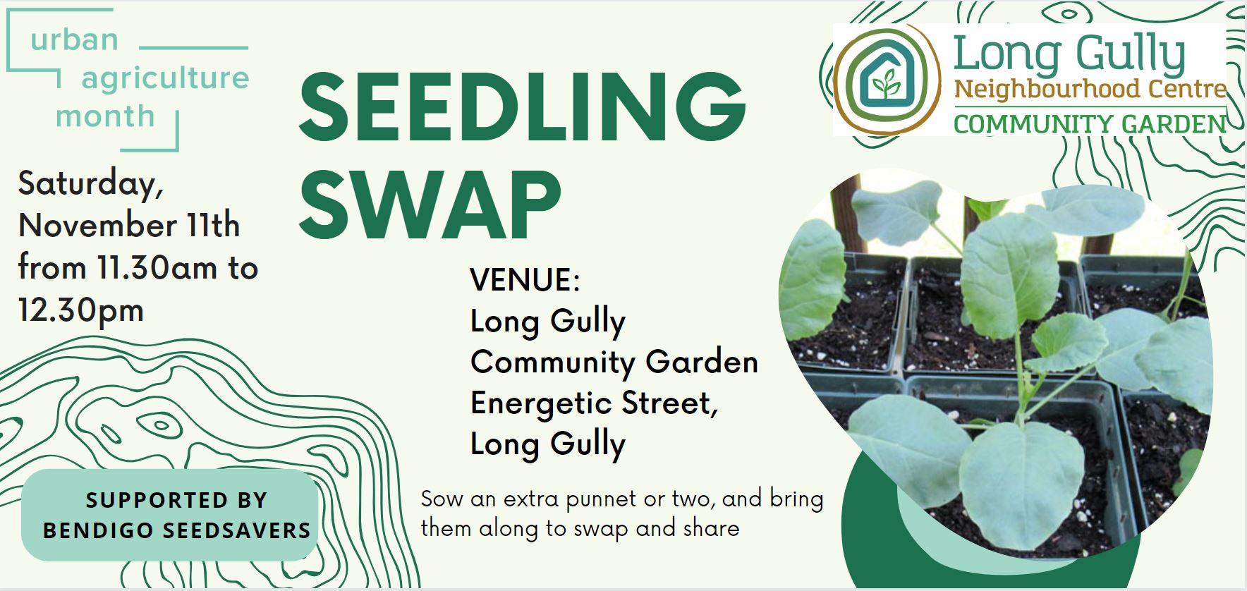 LGNC Community Garden Seedling Swap! | Connect Greater Bendigo